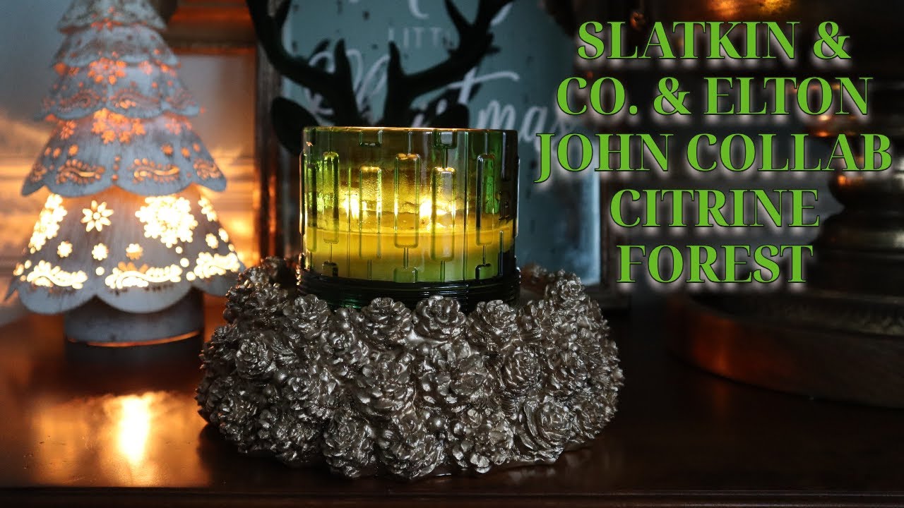 Slatkin & Co. x Elton John Collab: HomeWorx Citrine Forest - YouTube