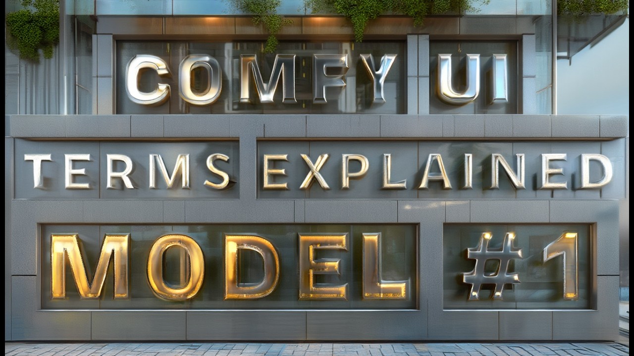 Understanding ComfyUI "Model": A Beginner's Guide to Key Concepts - YouTube