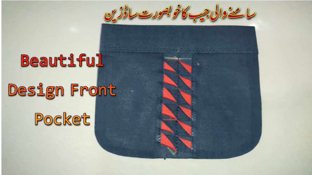 How to Saw Front Pocket Men Kameez| Pocket Design|| How to Make Gents ...