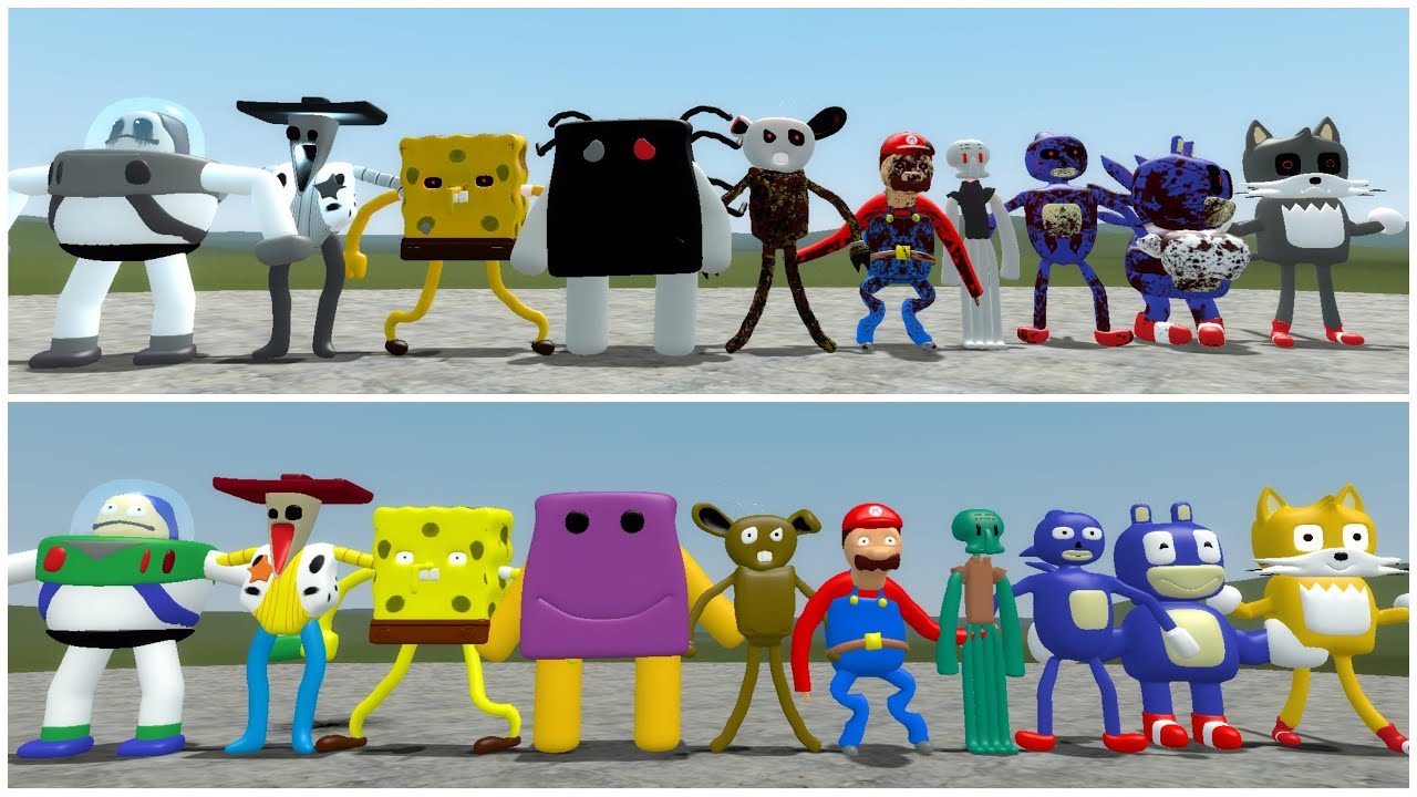 ALL NEW 3D SANIC CLONES MEMES (3D MEMES) NEW UPDATE in Garry's Mod #78 ...