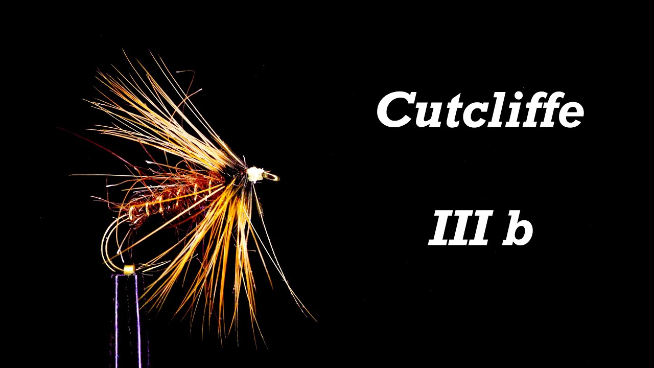 Cutcliffe III(b) Stiff Hackle wet - Devon Cow Fur! - YouTube