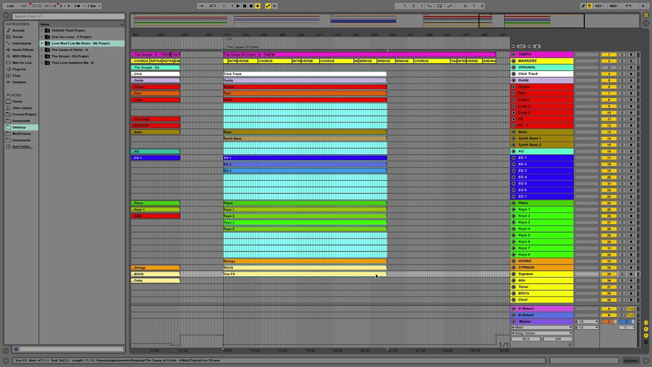 Creating A Setlist in Arrangement View - Ableton Live 9 & 10 - Jorge ...