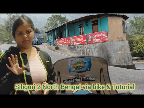 Siliguri to North Bengal Ride Part 1 | Hill area bike riding Hair pin tutorial | Scenic Beauty ...