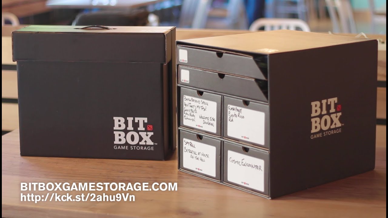 [Giveaway] Look What Showed Up in the Mail: Bitbox Game Storage - YouTube
