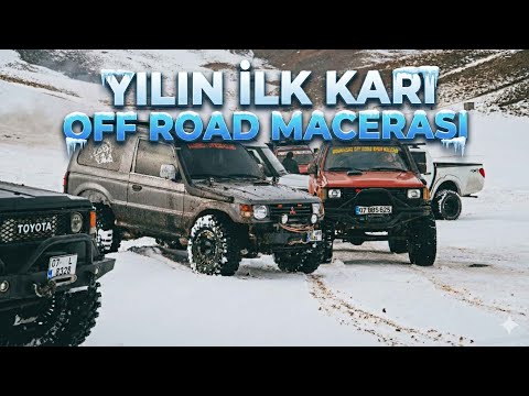 Antalya’da Kar mı? | Gündoğmuş’ta Off-Road