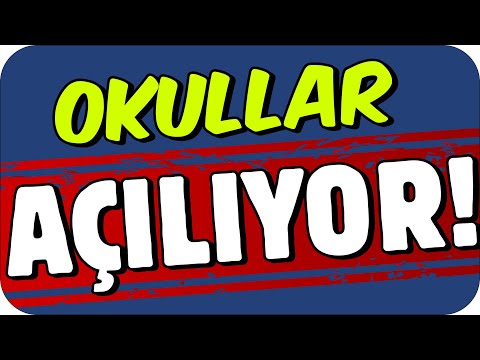 OKULLAR AÇILIYOR! PEKİ ŞİMDİ NE YAPMALIYIZ ?
