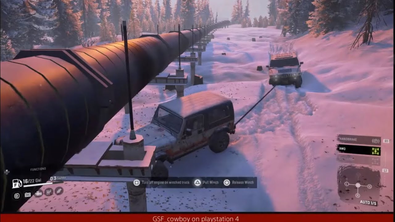 snow runner exploring maps - YouTube