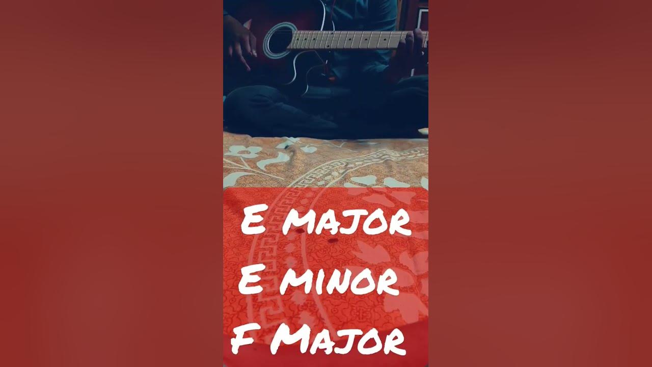 Easy Guiter Scale Lesson E Major E Minor F Minor Youtube Youtubeshorts Guitar Youtube