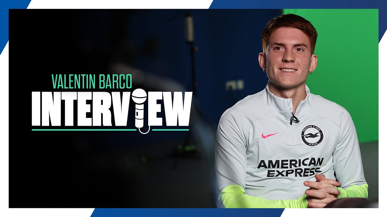 Valentin Barco’s First Brighton Interview! 🇦🇷 - YouTube