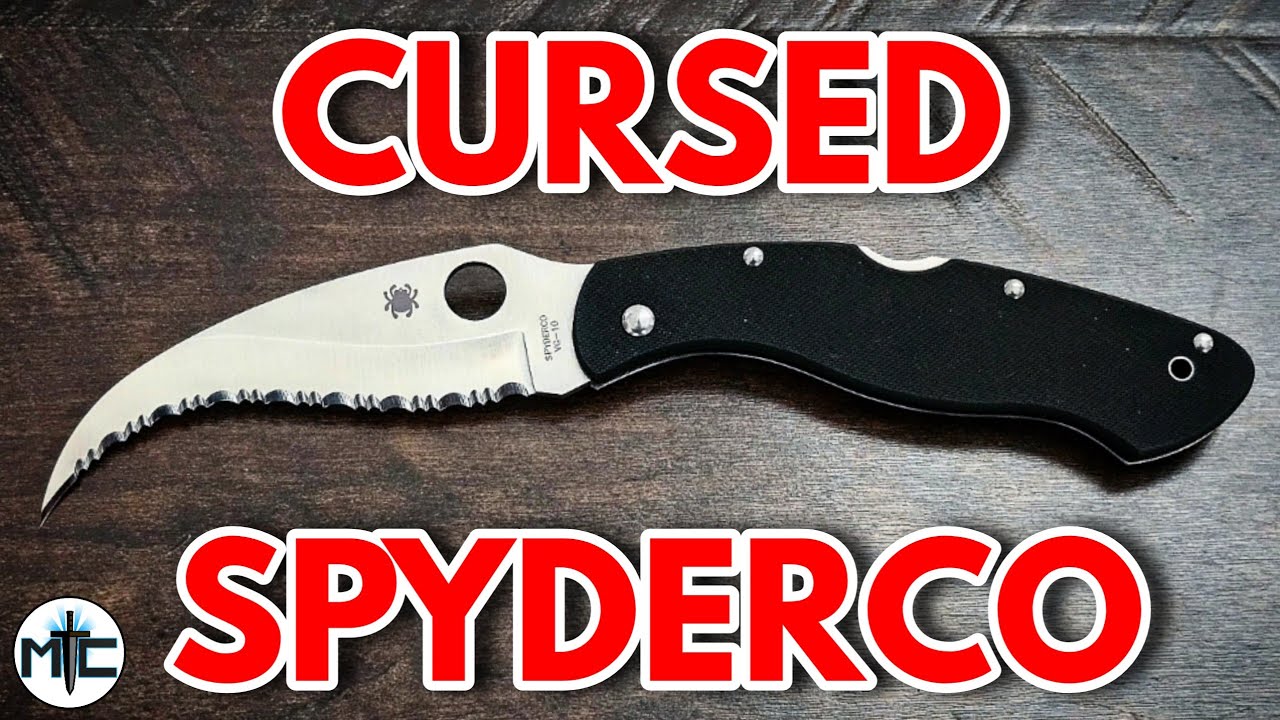 This Cursed Spyderco Knife Was Designed For Maximum Damage | Spyderco ...