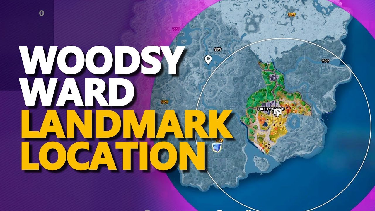 Woodsy Ward Fortnite Location - YouTube