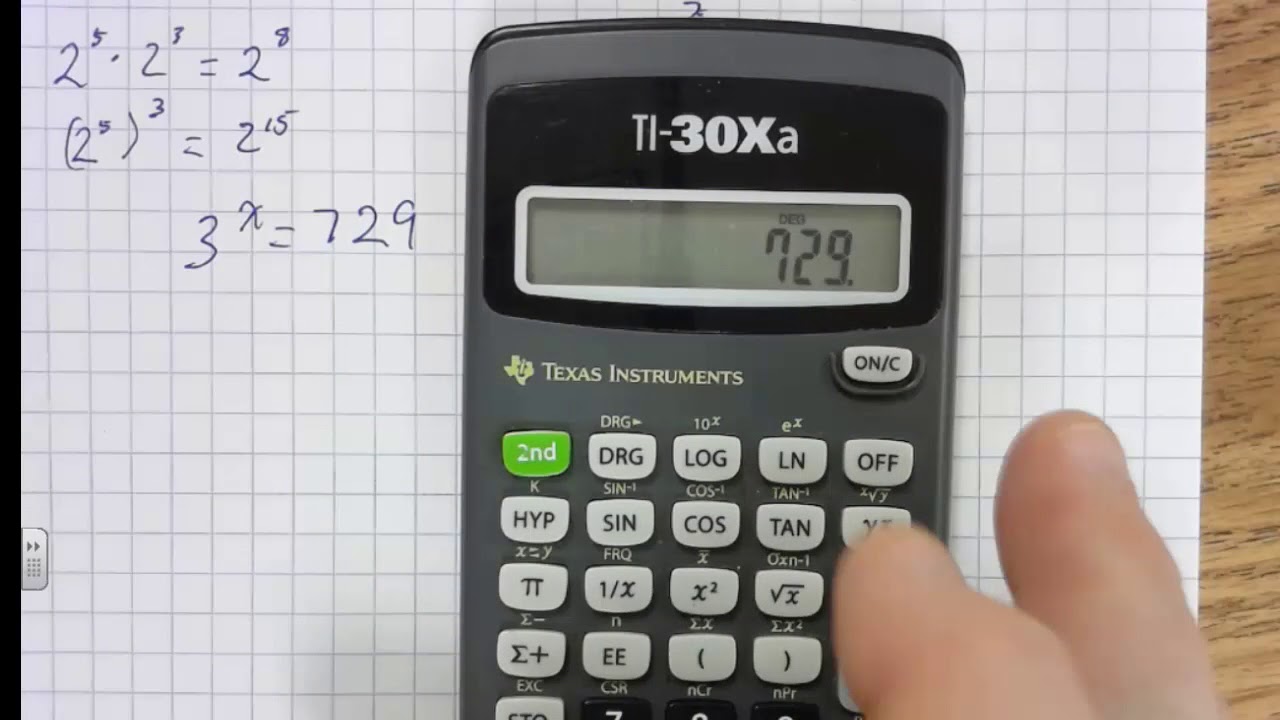 Intro to Solving Exponential Equations - YouTube