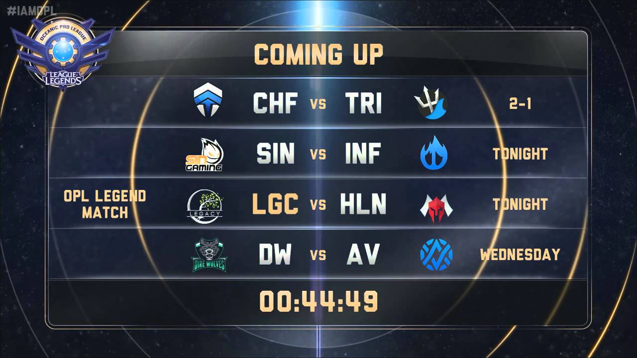 OPL Split 1 - Week 8 Day 2 - YouTube