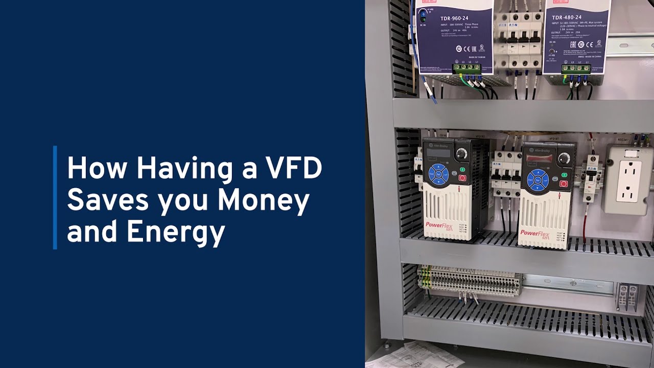 How does a VFD save money and energy? - YouTube