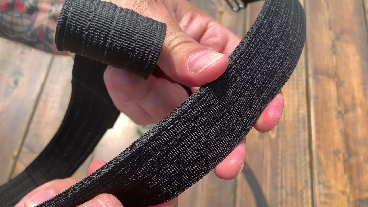 EDC Belt Co Foundation Review Close Up Look [REVIEW] - YouTube