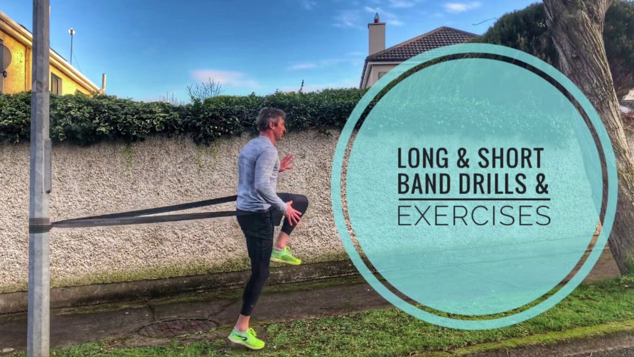 Long and short band drills and exercises - YouTube