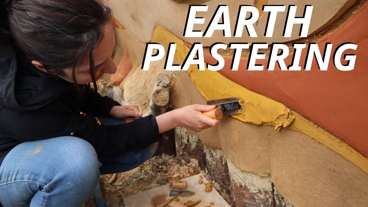 Plastering with Earthen Plaster | Plaster Course 2020 - YouTube