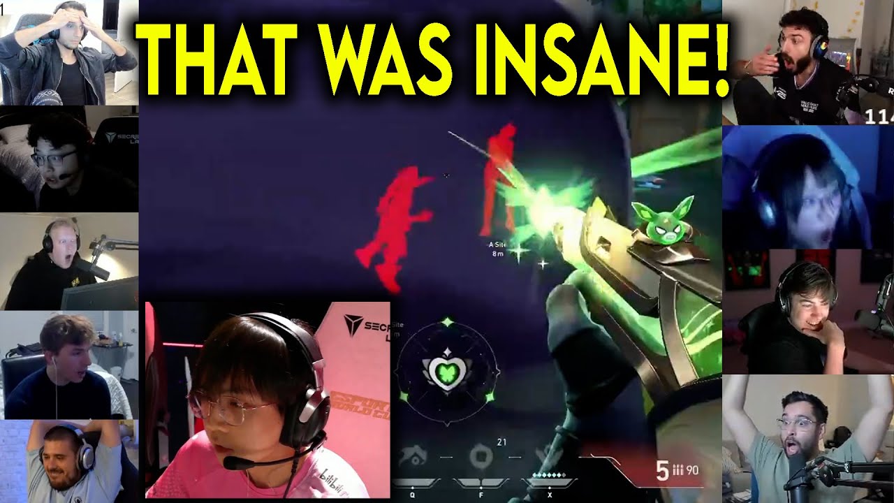 Valorant Streamers Reacts To BLG nephh Insane 1v3 CLUTCH Against PRX In ...