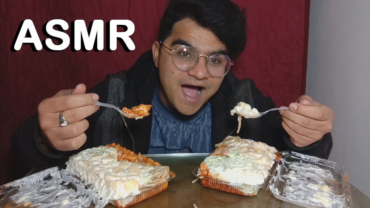 ASMR RUSSIAN SALAD MUKBANG Eating Sounds NO TALKING SHOBI ASMR - YouTube