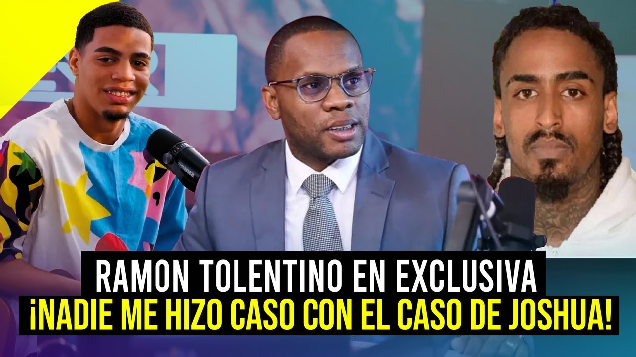 Ramon Tolentino en exclusiva ¡Nadie me hizo caso con El CASO DE JOSHUA ...