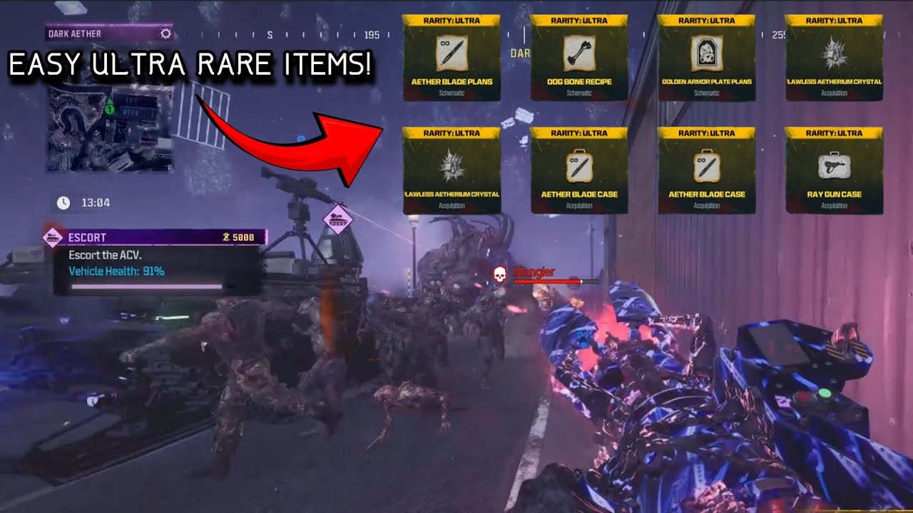 SOLO Red Worm & Tier 5 Elder Dark Aether | Call Of Duty Modern Warfare ...