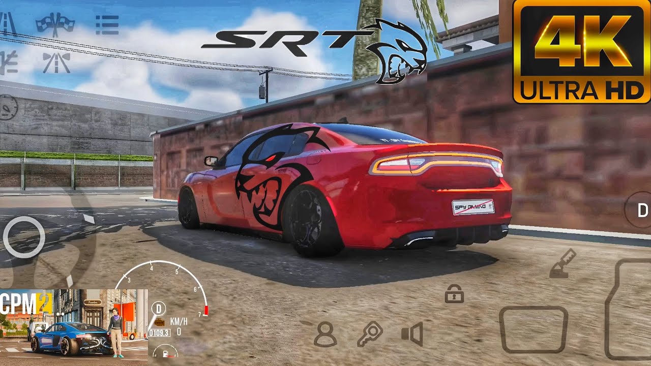 CAR PARKING MULTIPLAYER 2 - DODGE CHARGER SRT HELLCAT REALISTIC ...