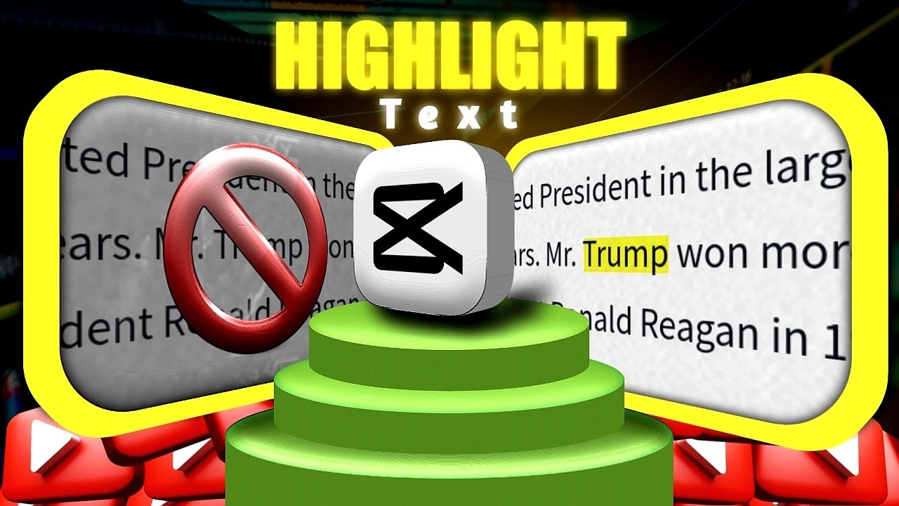 Text Highlighting Effect | CapCut Mobile Tutorial - YouTube
