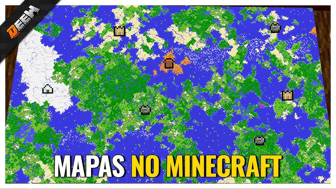 Como Fazer Um Mapa Escrito No Minecraft Minecraft Como Desenhar