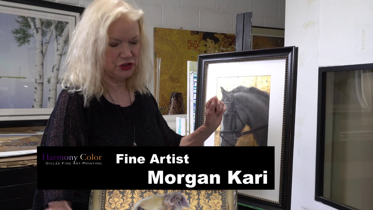 Gold Leaf Artwork Introduction With Morgan Kari - YouTube