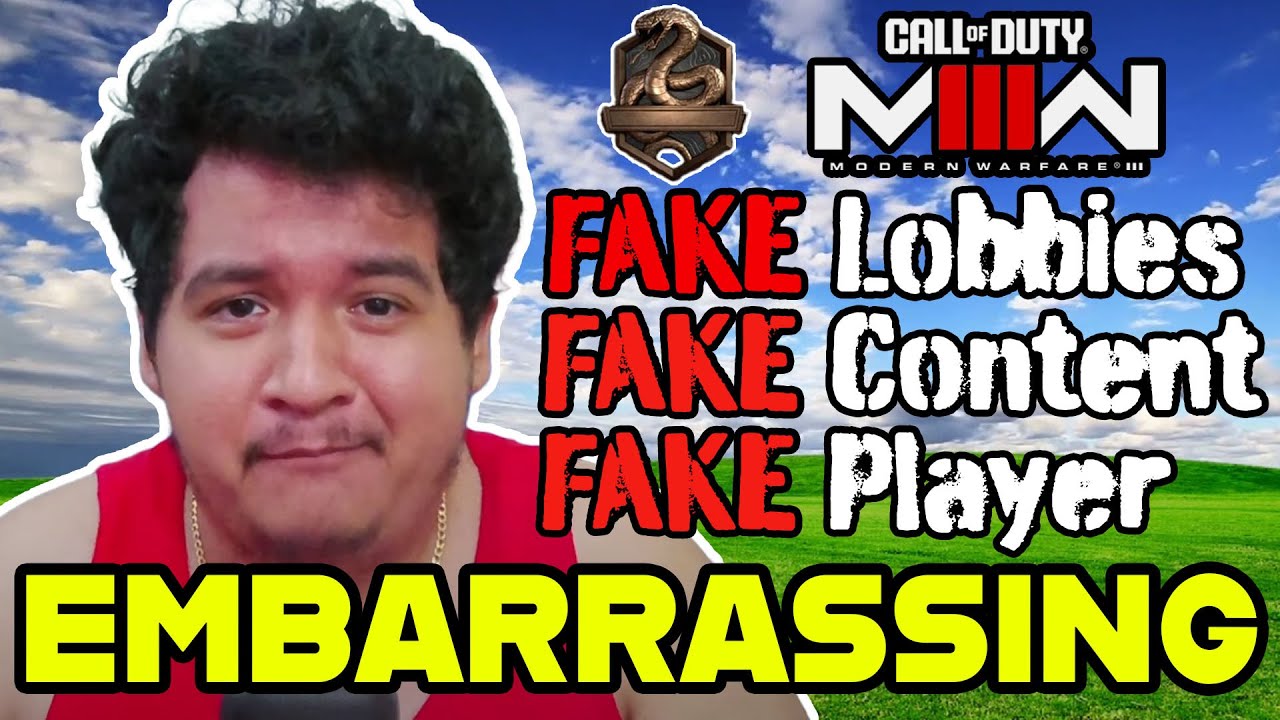 MarkofaHero is EMBARRASSING | FAKE Content in Call of Duty MW3 - YouTube