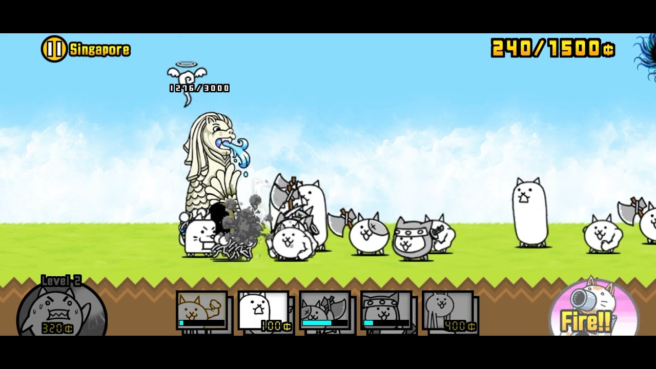 The battle cats mobile part-4 - YouTube