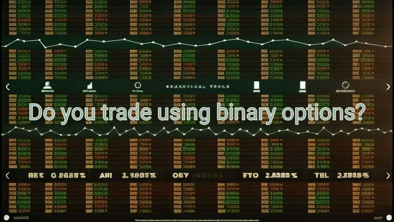 Binary options Strategy - YouTube