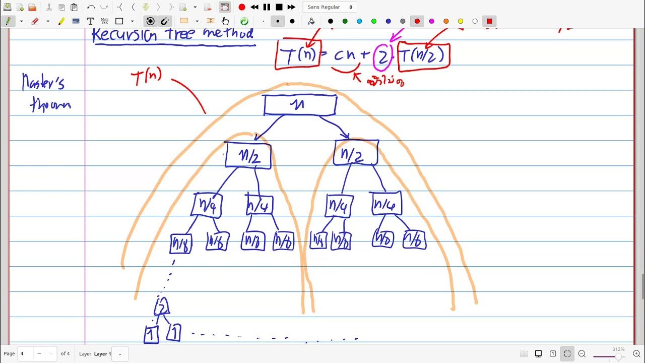 01204313/63 Algorithms EP09.2 - Recurrences - YouTube
