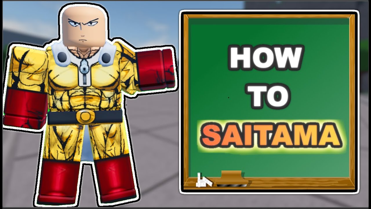 How to Saitama | The Strongest Battlegrounds - YouTube