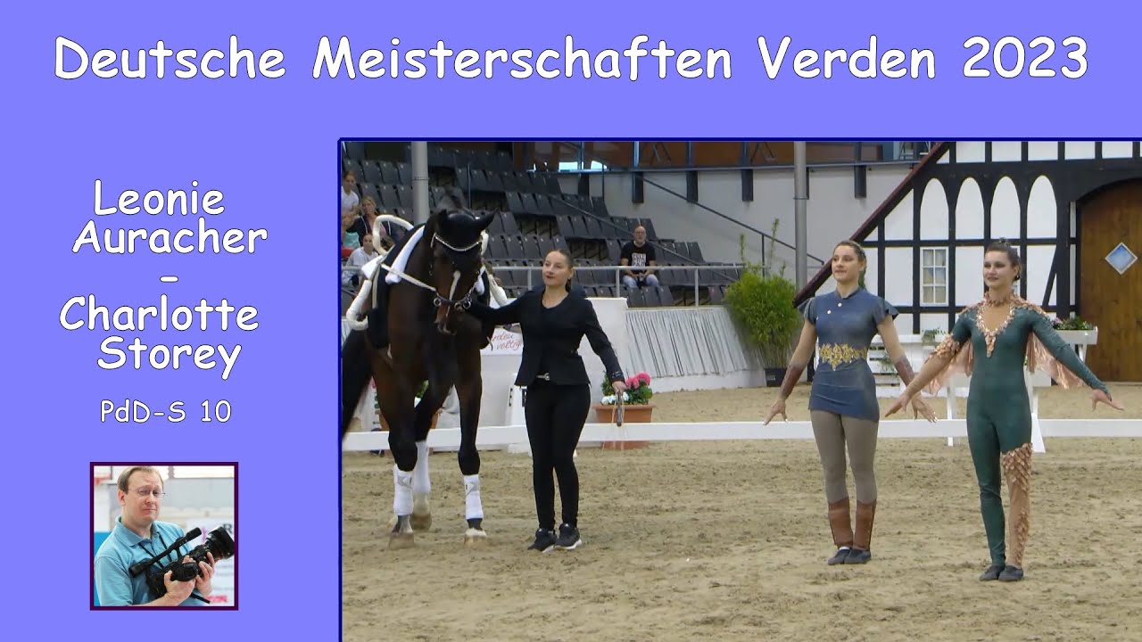Leonie Auracher - Charlotte Storey - Doppel 10 - DMV Verden 2023 - YouTube