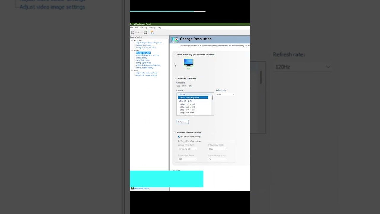 Overclock your Monitor with Nvidia Control Panel#shorts - YouTube