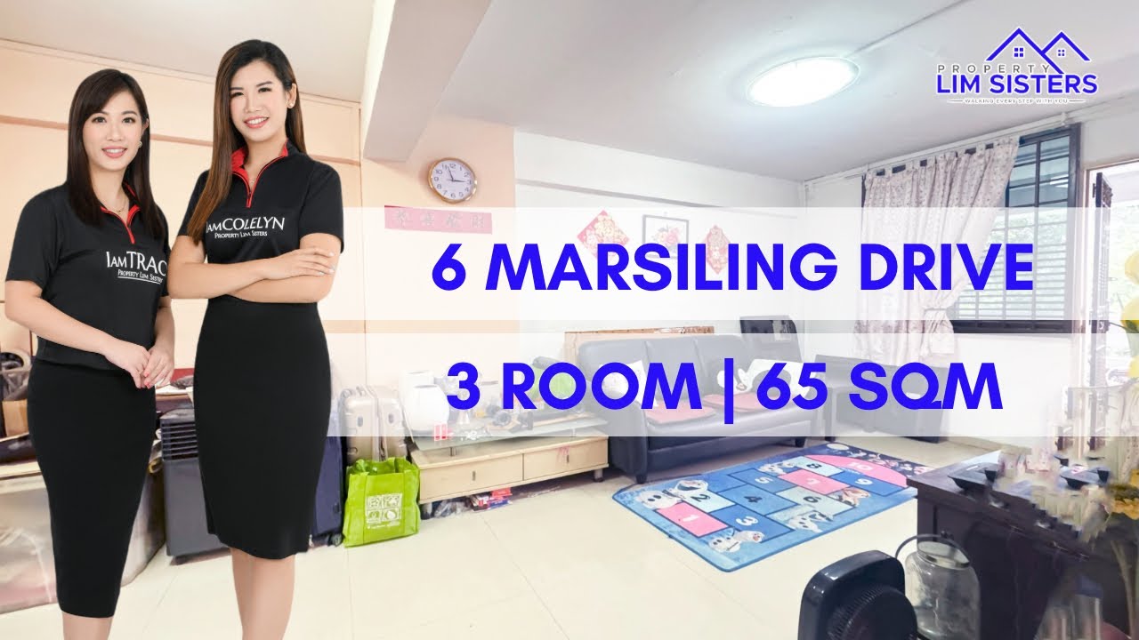 6 Marsiling Drive 3 Room For Sale @PropertyLimSisters - YouTube