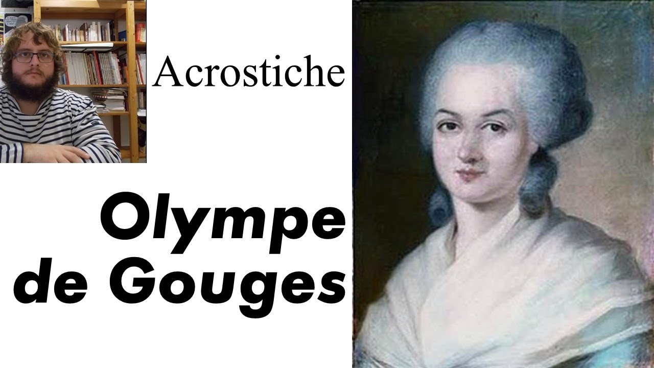 Acrostiche : Olympe De Gouges - YouTube