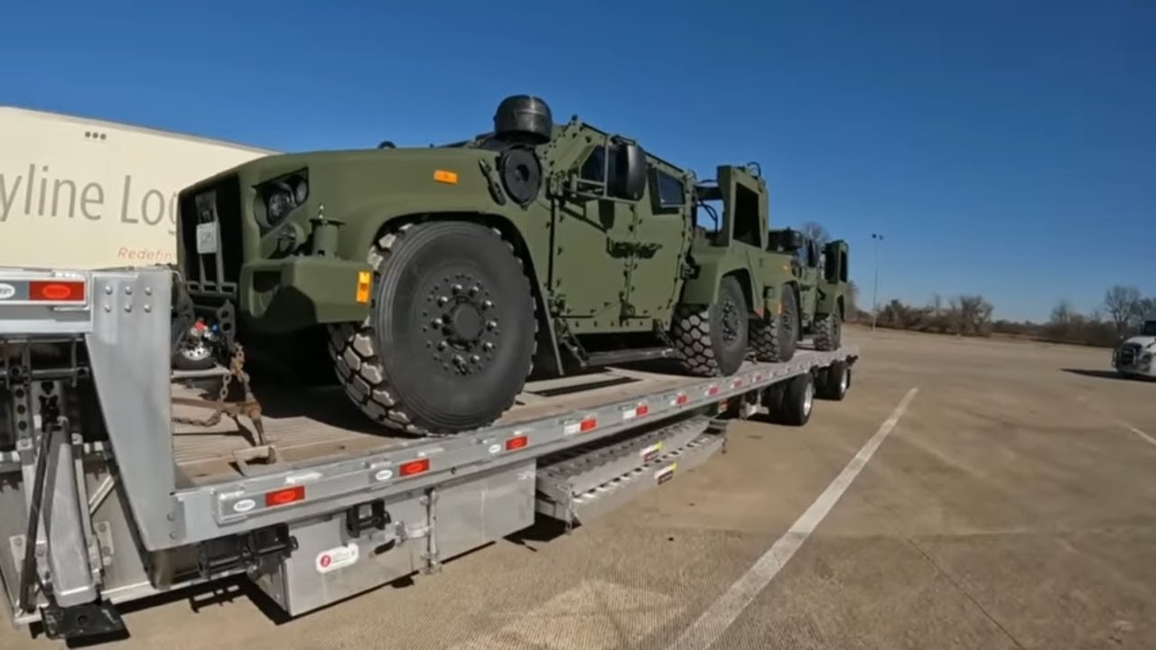 #772 Army Trucks and Jet Skis The Life of an Owner Operator Flatbed ...