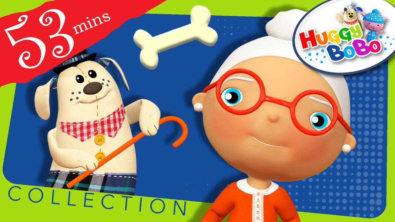 Old Mother Hubbard | Plus Lots More Nursery Rhymes | By HuggyBoBo - YouTube