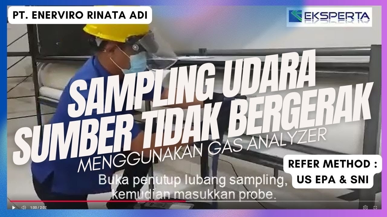 Enerviro Rinata Adi - Eksperta - Sampling Udara Sumber Tidak Bergerak ...