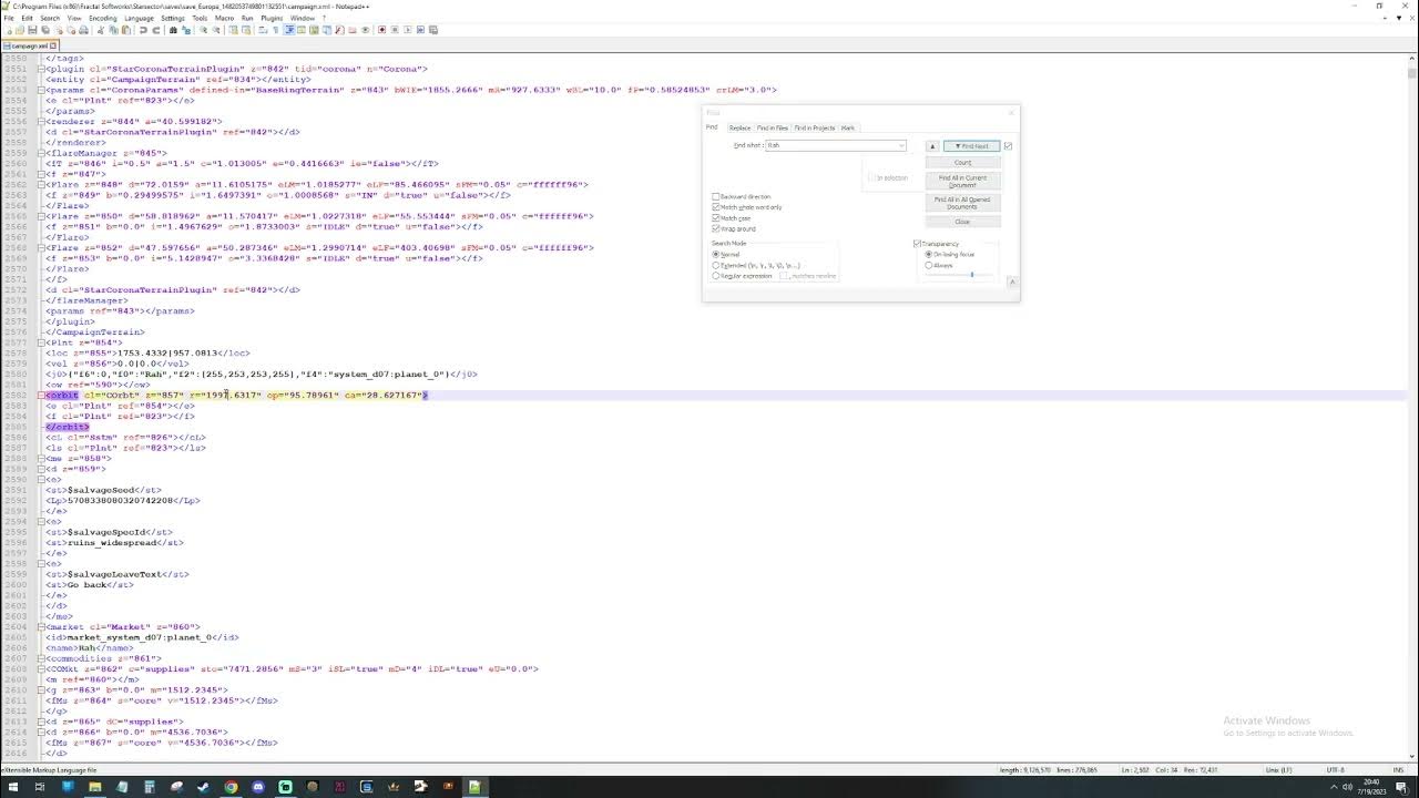 StarSector Tutorial - How to edit planet location [0.96] - YouTube