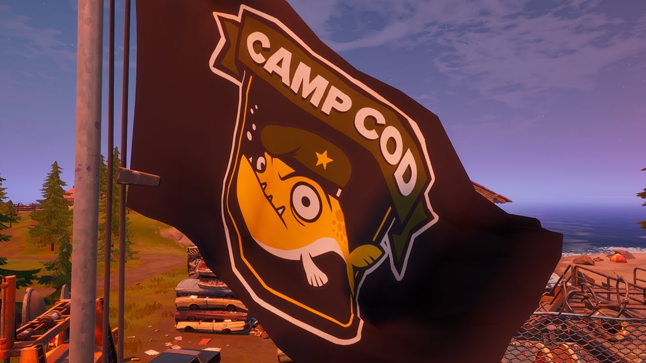 Fortnite: Camp Cod Location - YouTube