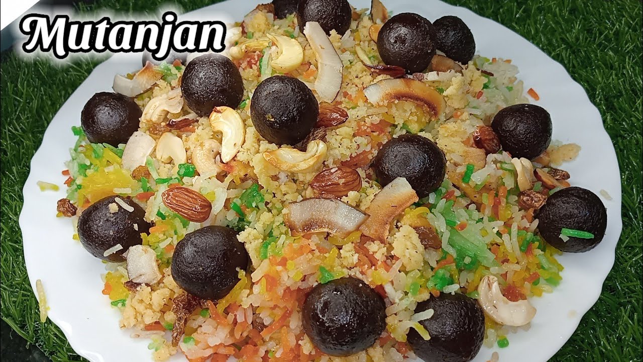 Mutanjan Recipe | Mutanjan Meetha Chawal | Easy Dessert Recipe # ...