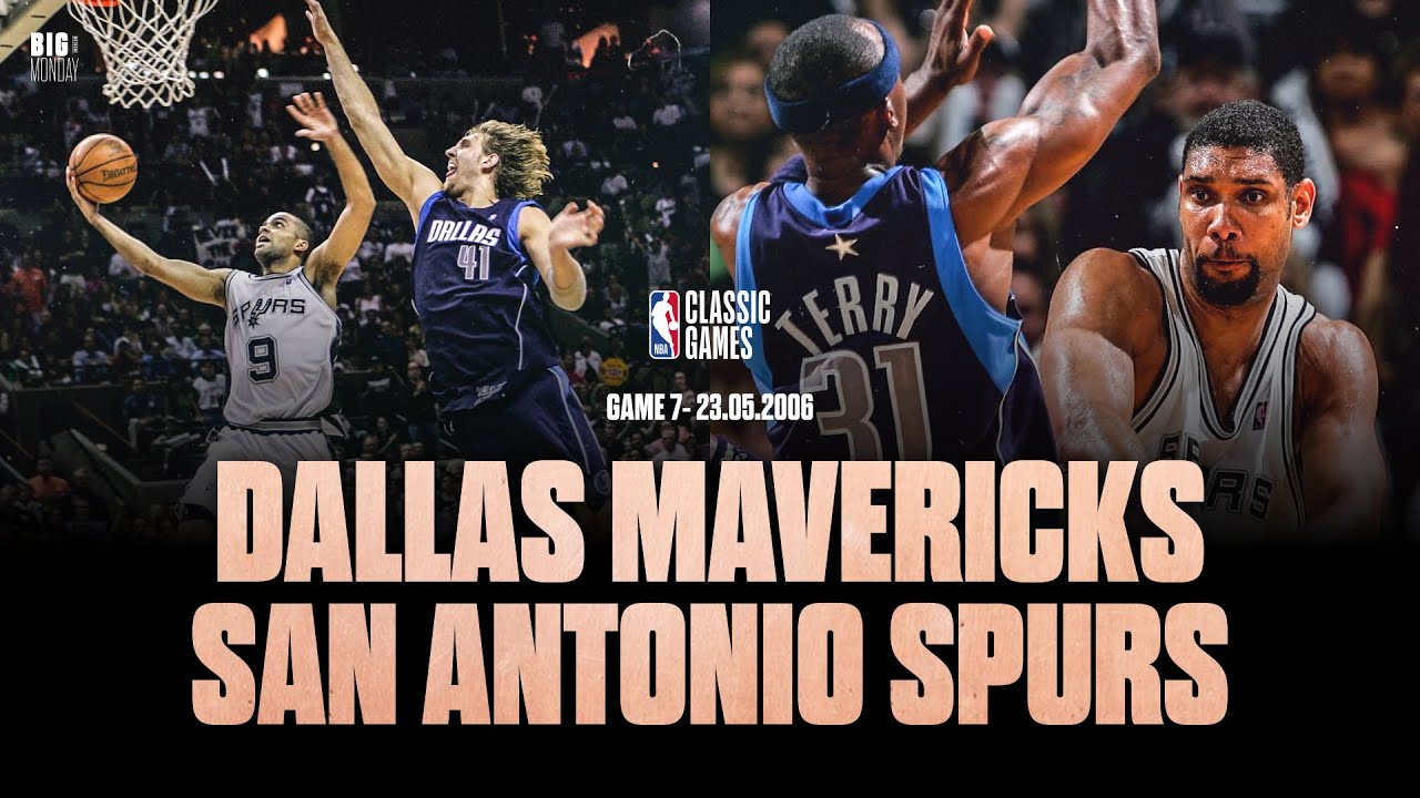 L'INCROYABLE DUEL NOWITZKI - DUNCAN ! Dallas Mavericks - San Antonio ...