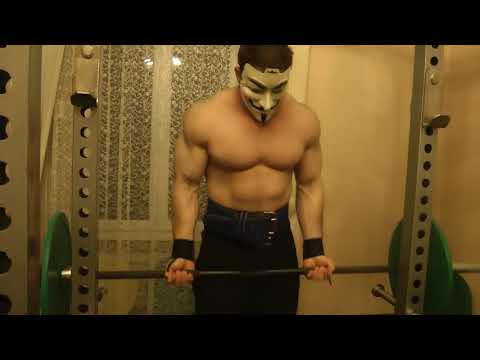 Ninja Tyler 255 Lbs Bicep Curl Workout - YouTube