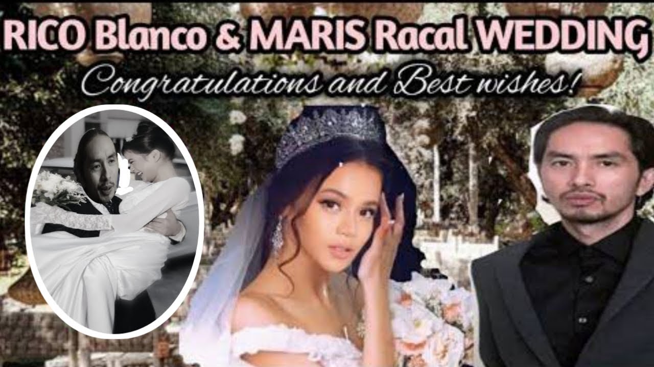ACTUAL VIDEO! MARIS Racal and RICO Blanco WEDDING! BEST WISHES! - YouTube