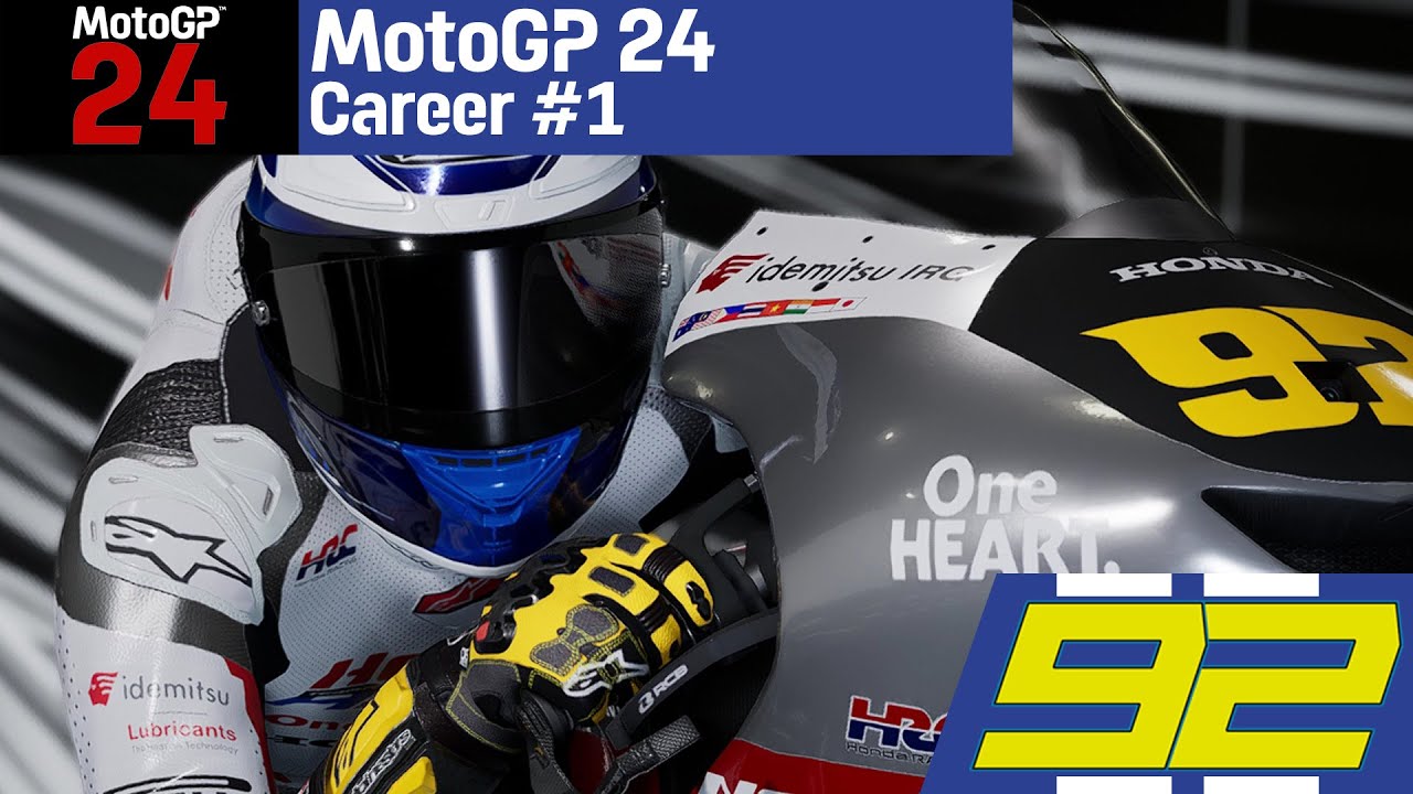 MotoGP 24 | Career Mode Part 1 - YouTube