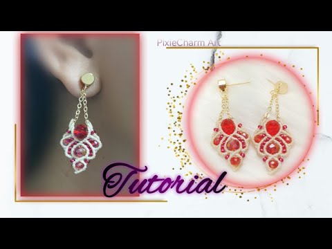 Wedding Proposal | Macrame Earrings Tutorial | by PixieCharm Art - YouTube