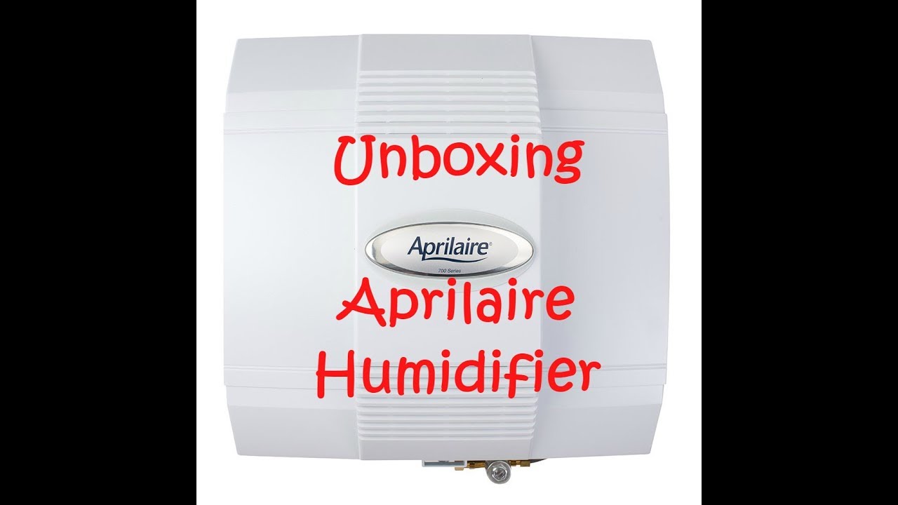 Unboxing Aprilaire 700M Whole-House Humidifier w/ Manual Control - YouTube